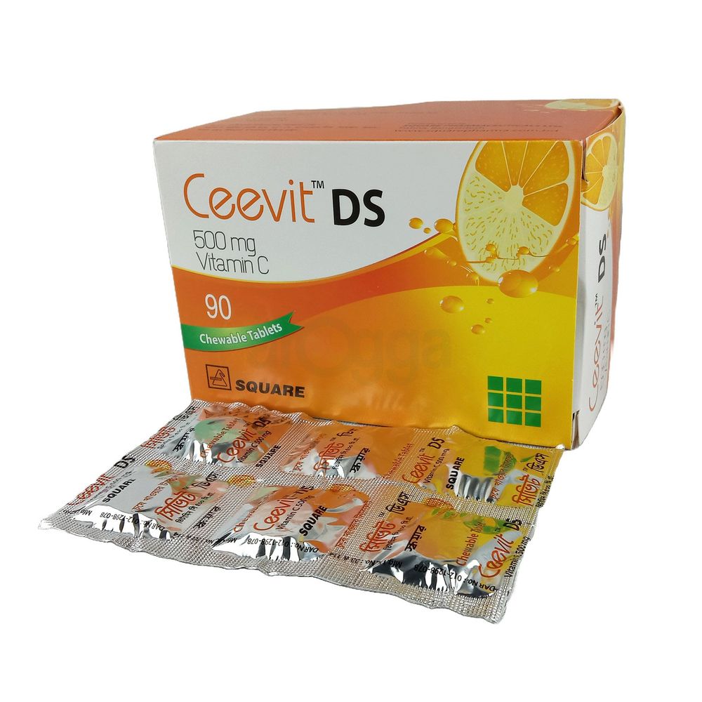 Ceevit DS 500mg Tablet - Arogga Online Pharmacy