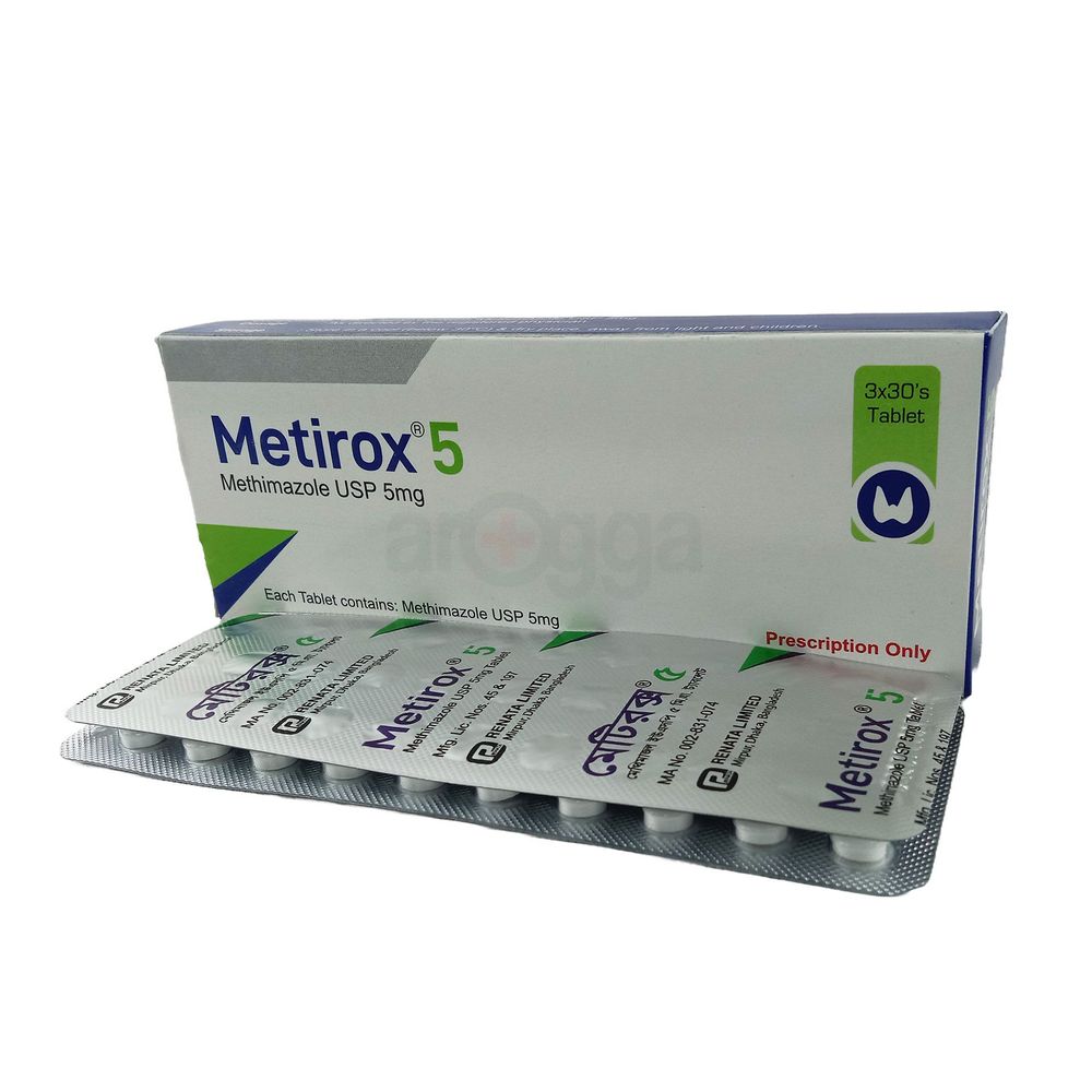 Metirox 5mg Tablet - Arogga Online Pharmacy