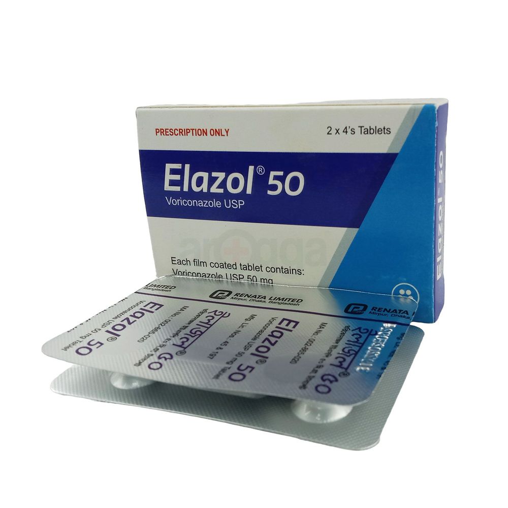 Elazol 50mg Tablet - Arogga Online Pharmacy