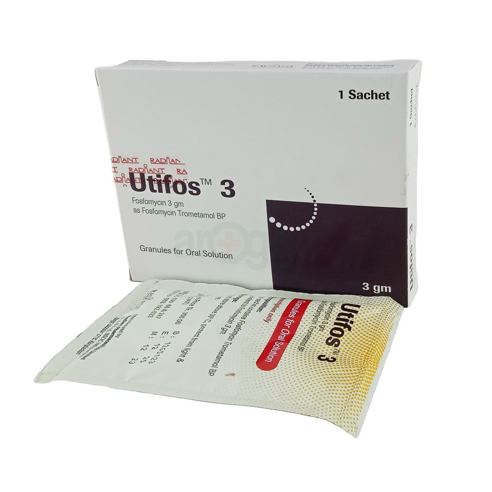 Utifos 3mg Powder - Arogga Online Pharmacy