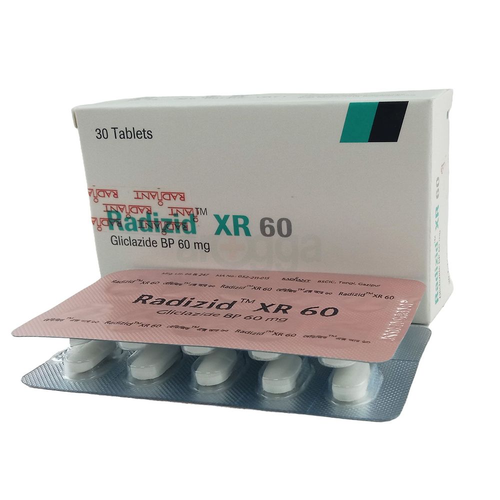 Radizid XR 60mg Tablet - Arogga Online Pharmacy