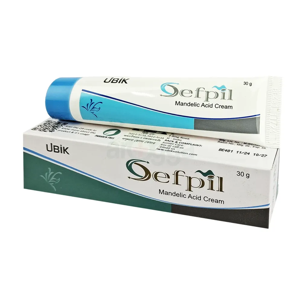 Sefpil Cream 30gm price in Bangladesh | Arogga Online Pharmacy