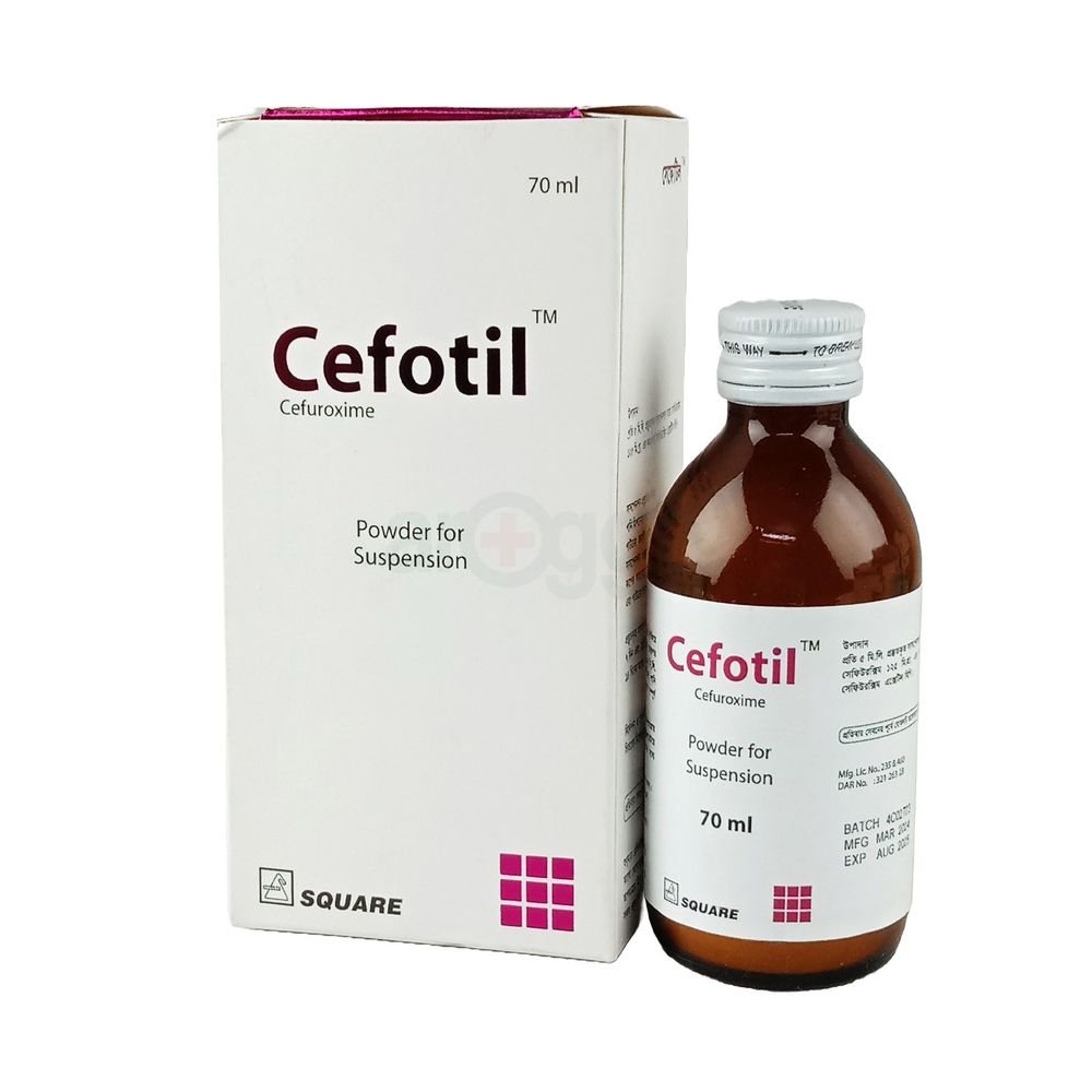 Cefotil 125mg/5ml Powder for Suspension - Arogga Online Pharmacy
