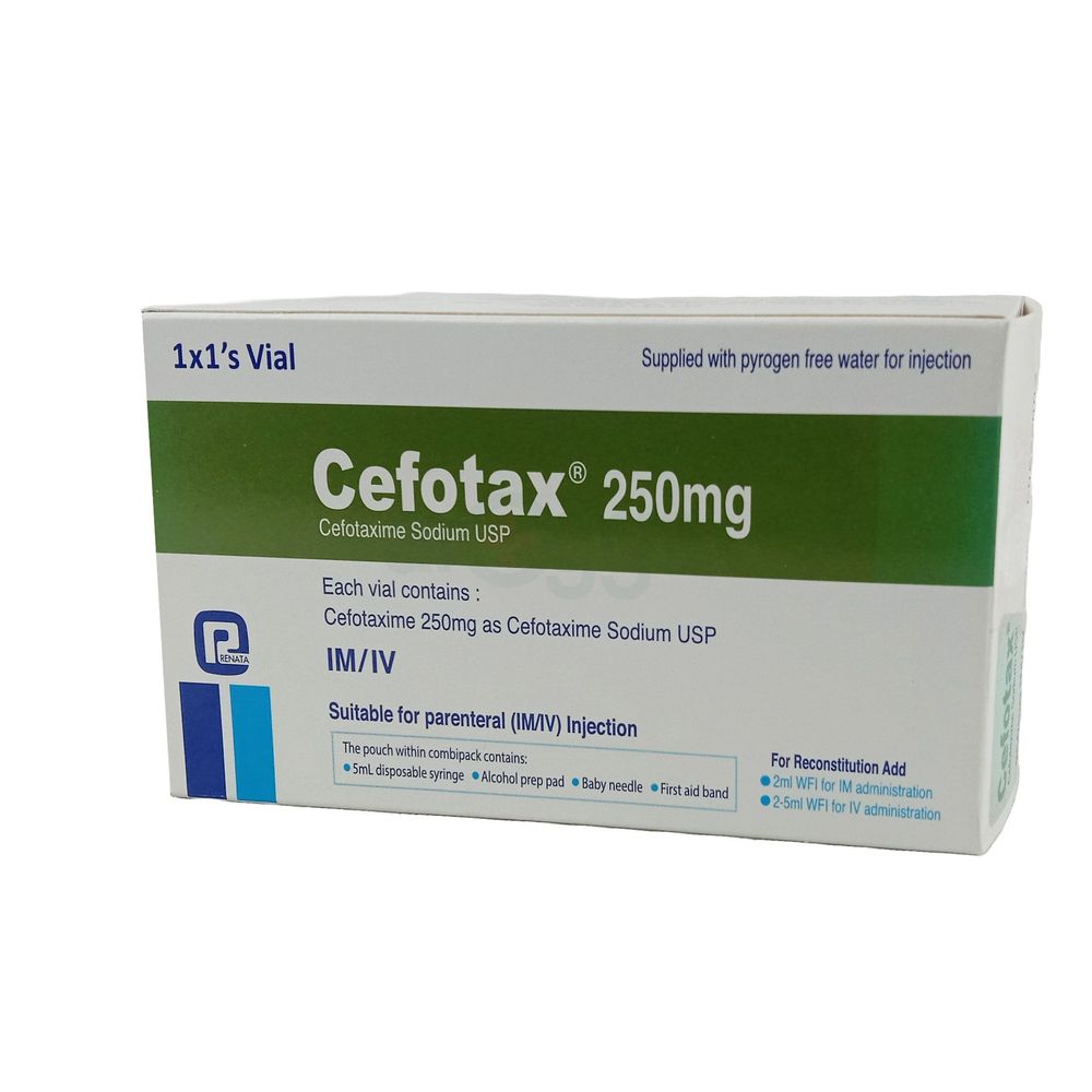 Cefotax IV/IM 250mg/vial Injection - Arogga Online Pharmacy