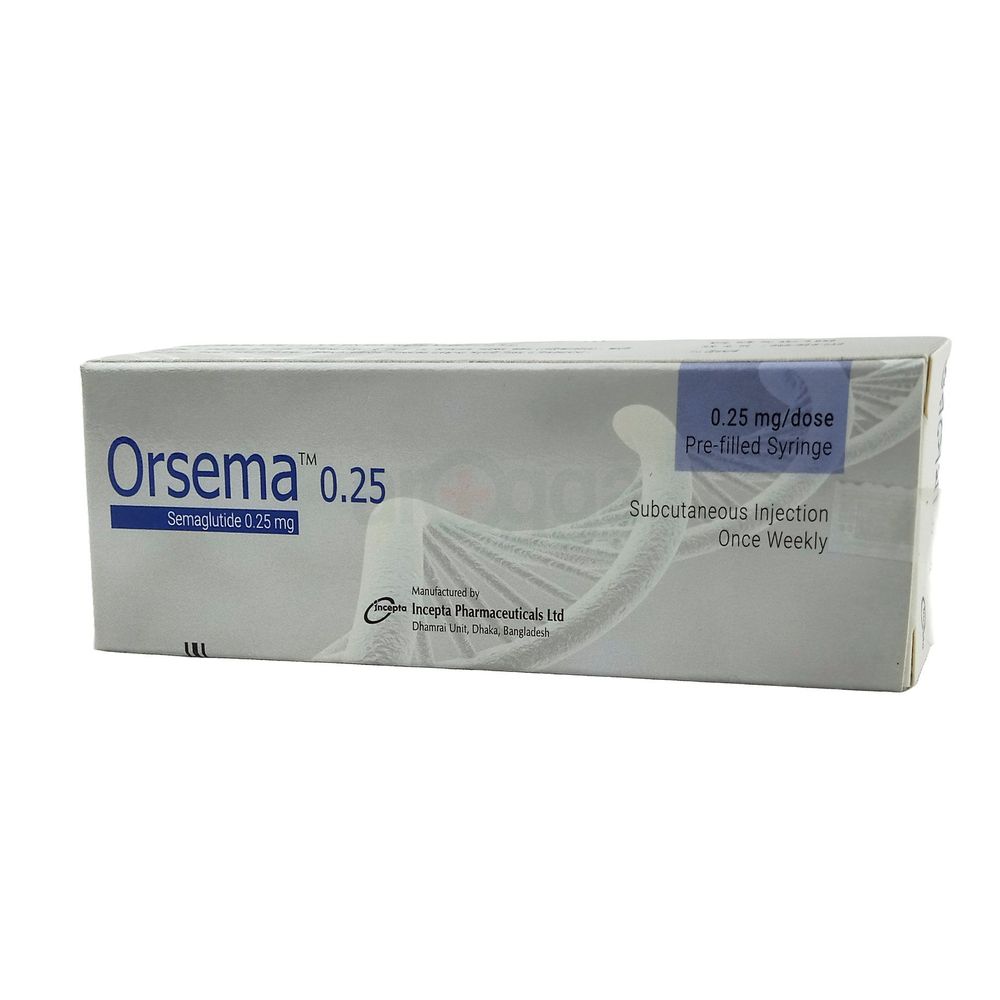 Orsema 0.25 0.25mg injection - Arogga Online Pharmacy