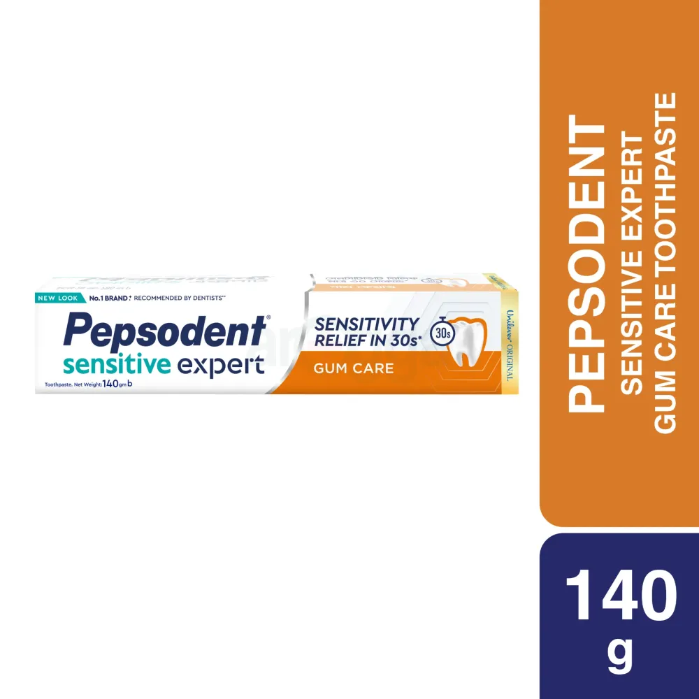 Pepsodent Toothpaste Sensitive Expert Gum Care 140g - Arogga Beauty Store