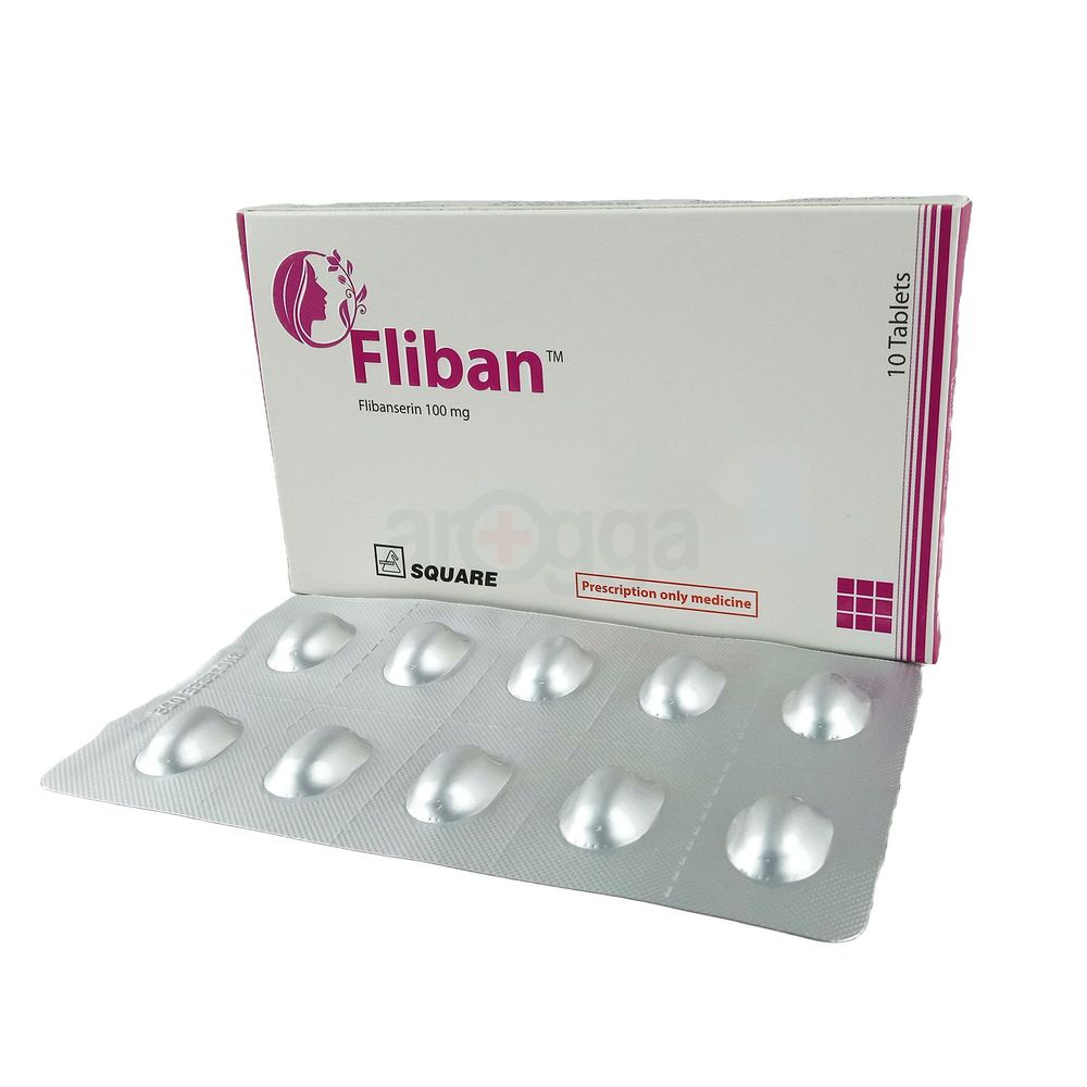 Fliban 100mg Tablet - Arogga Online Pharmacy
