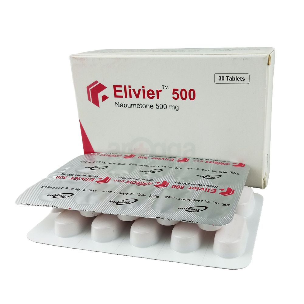 Elivier 500mg Tablet - Arogga Online Pharmacy
