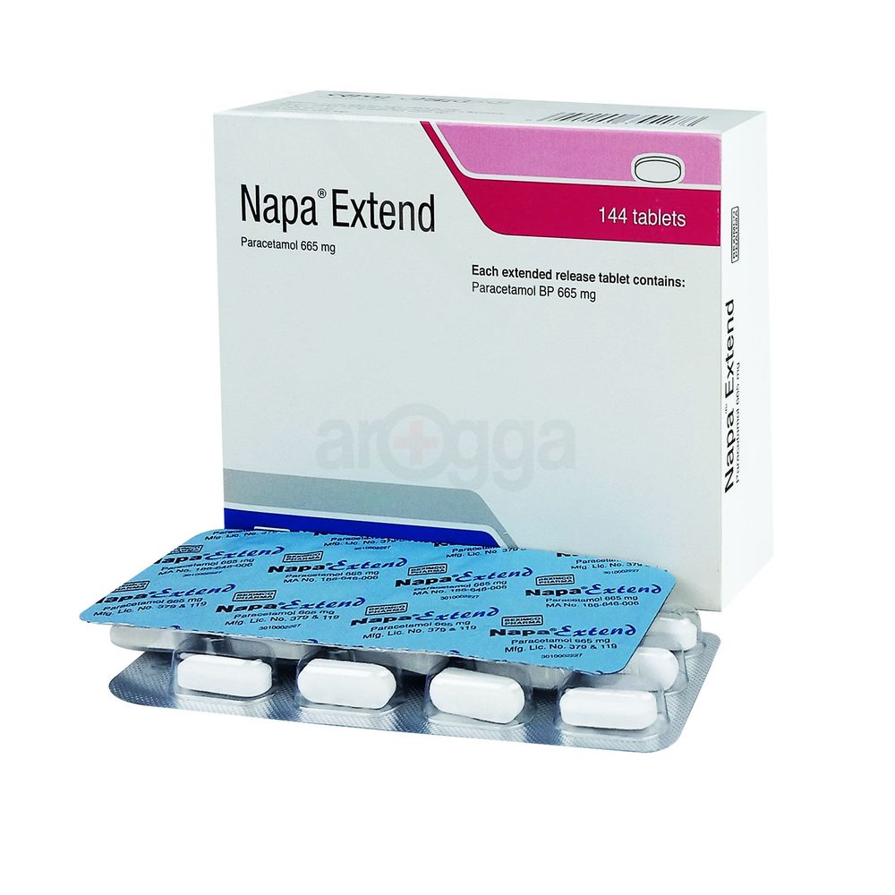 Napa Extend 665mg Tablet - নাপা এক্সটেন্ড ৬৬৫ মি.গ্রা. ট্যাবলেট ...