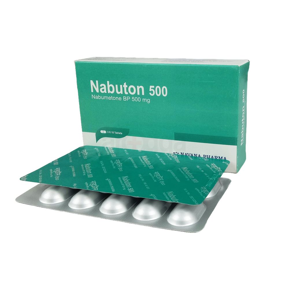Nabuton 500mg Tablet - Arogga Online Pharmacy