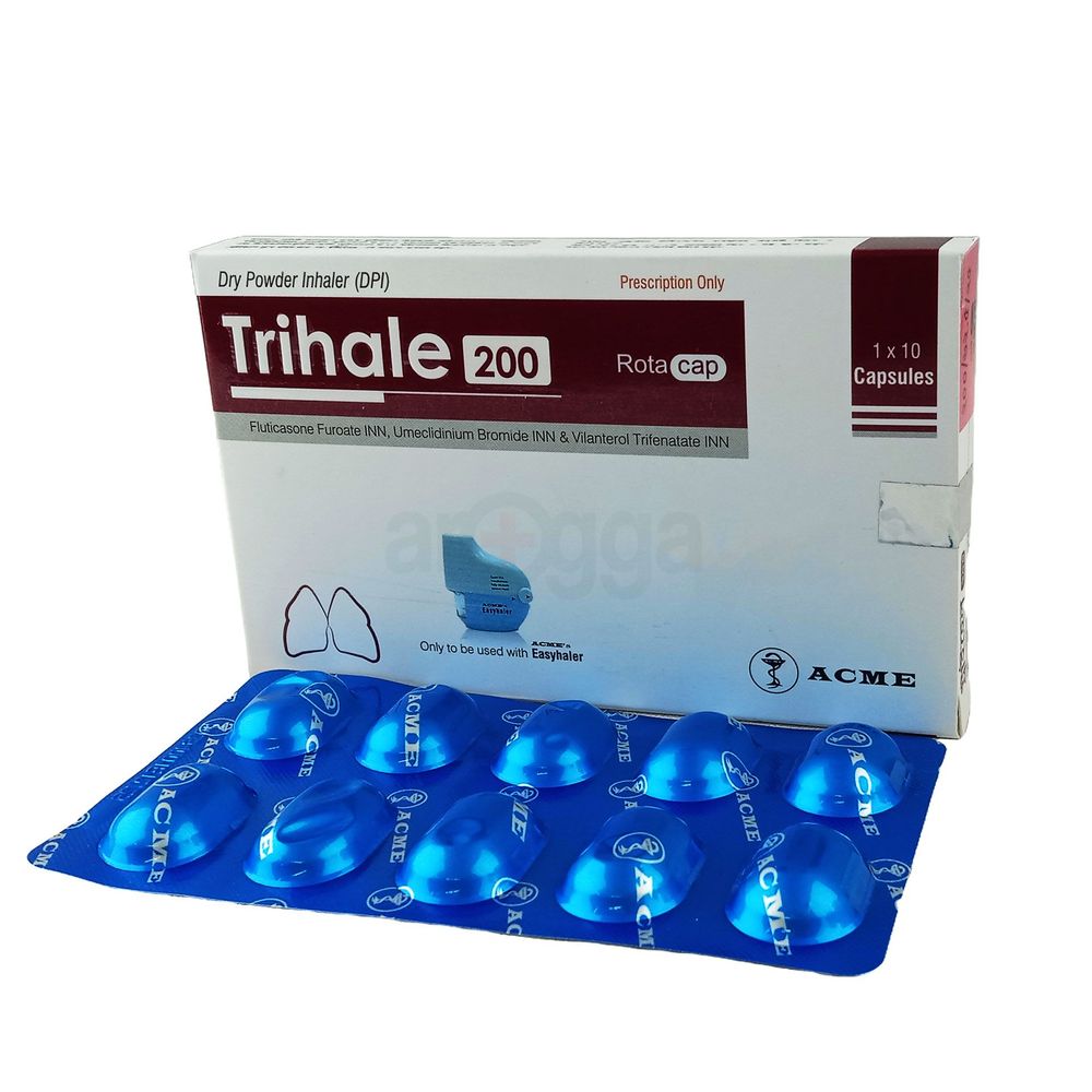 Trihale 200 Rotacap - Arogga Online Pharmacy