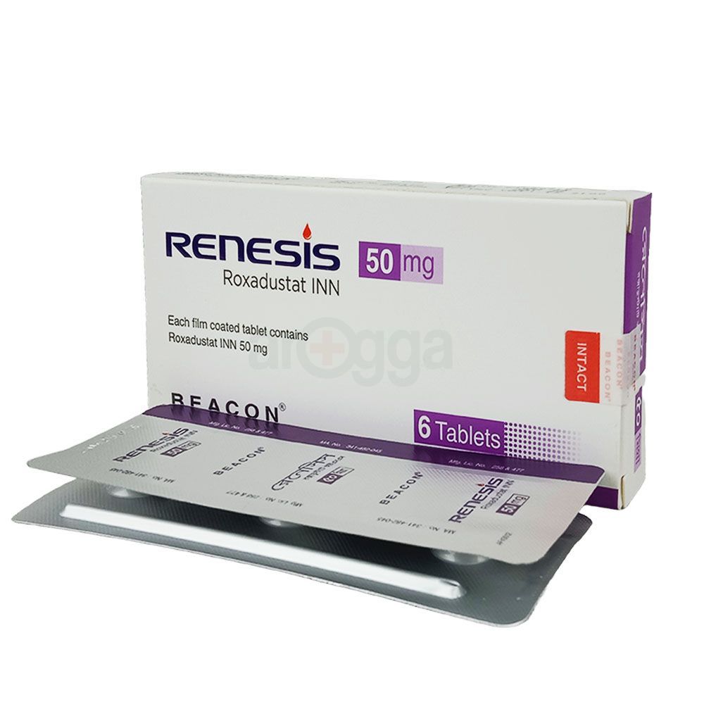 Renesis 50mg Tablet - Arogga Online Pharmacy