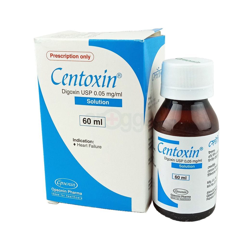 Centoxin 0.05mg/ml Syrup - Arogga Online Pharmacy