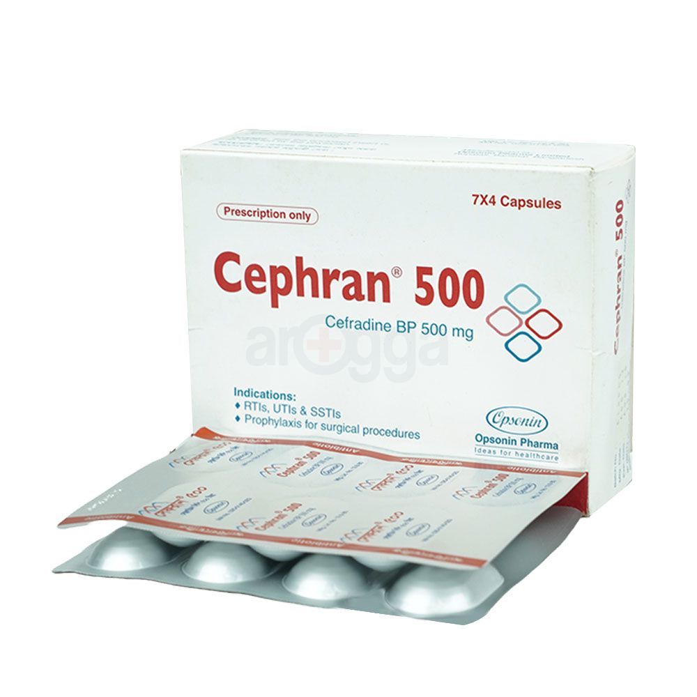 Cephran 500mg Capsule - Arogga Online Pharmacy