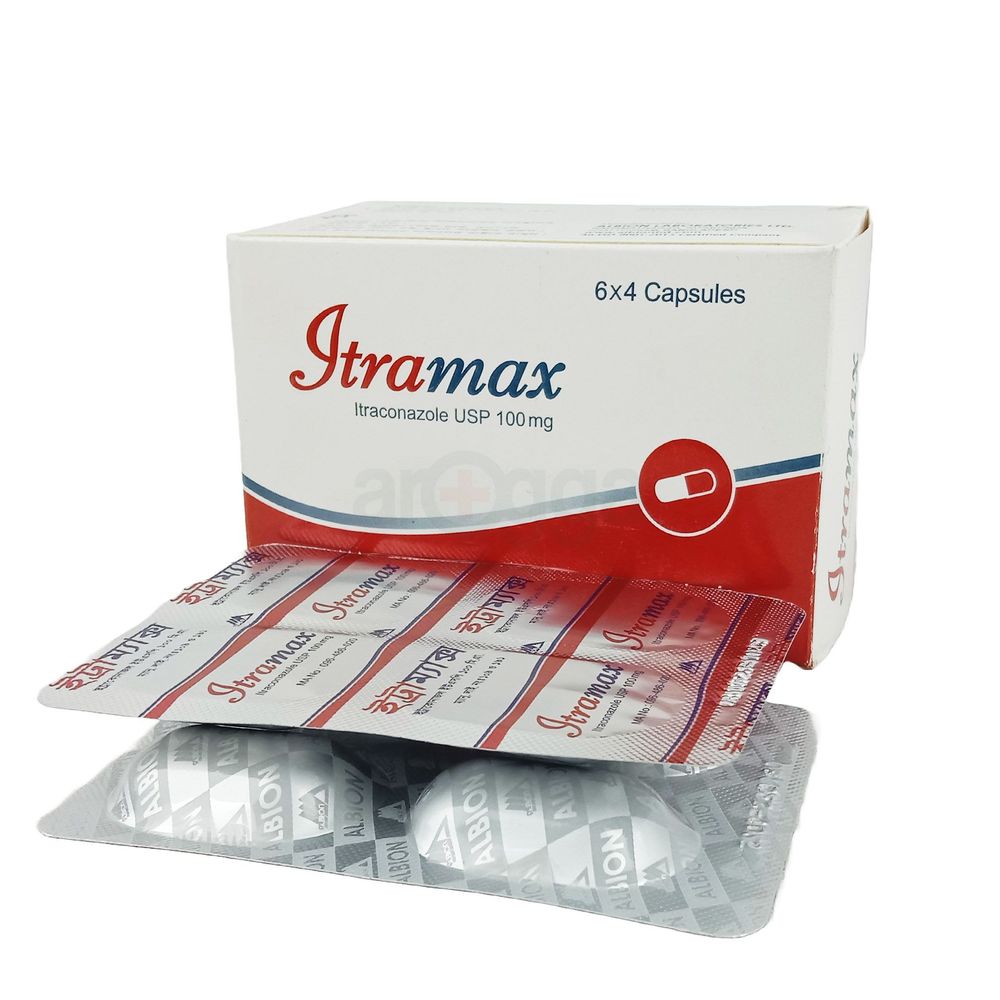 Itramax 100mg Capsule - Arogga Online Pharmacy