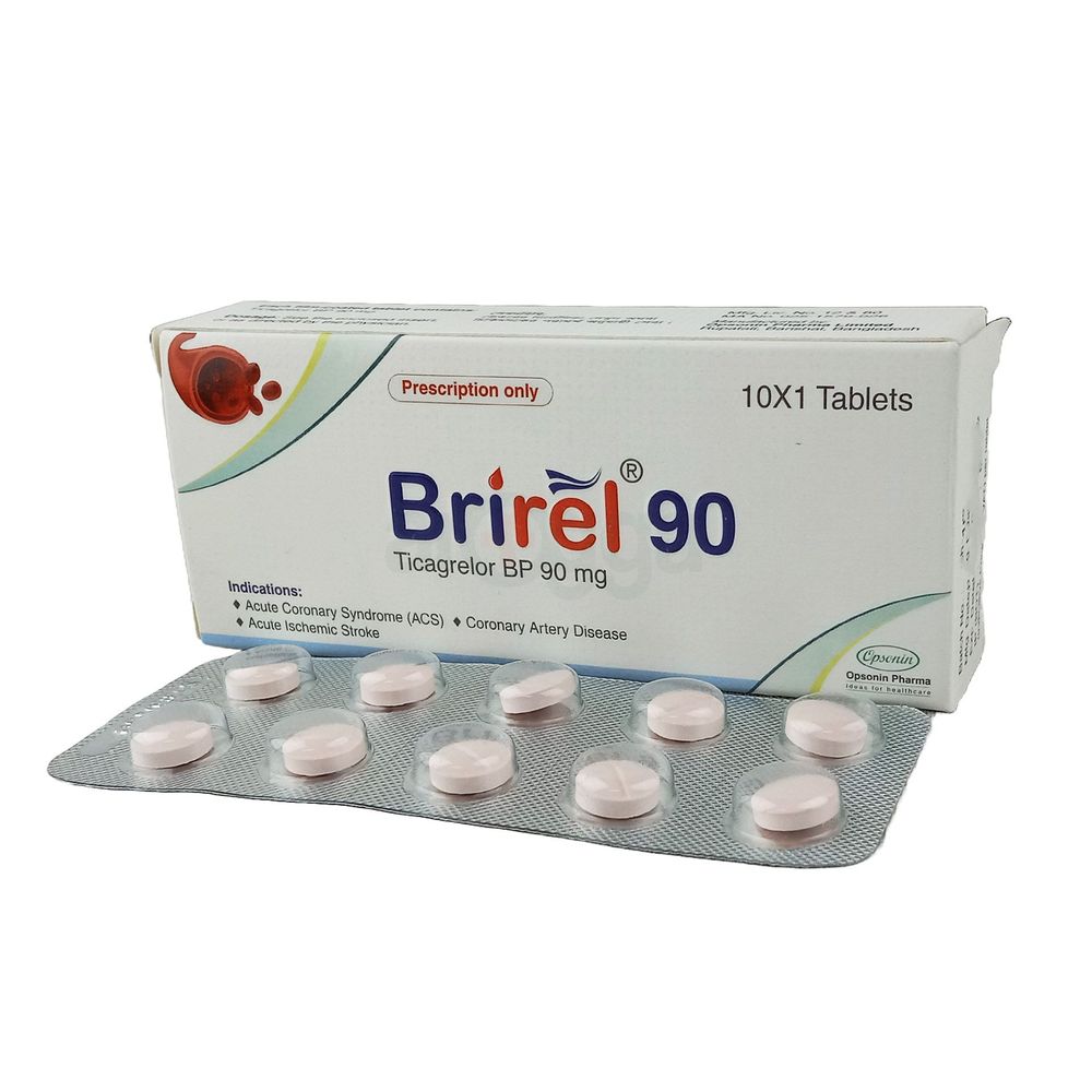 Brirel 90mg Tablet - Arogga Online Pharmacy
