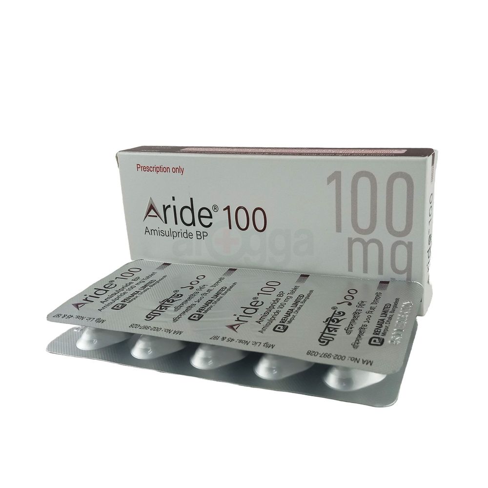 Aride 100mg Tablet - Arogga Online Pharmacy
