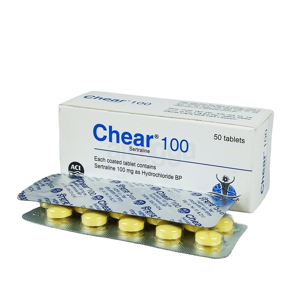 Chear 100mg Tablet - Arogga Online Pharmacy