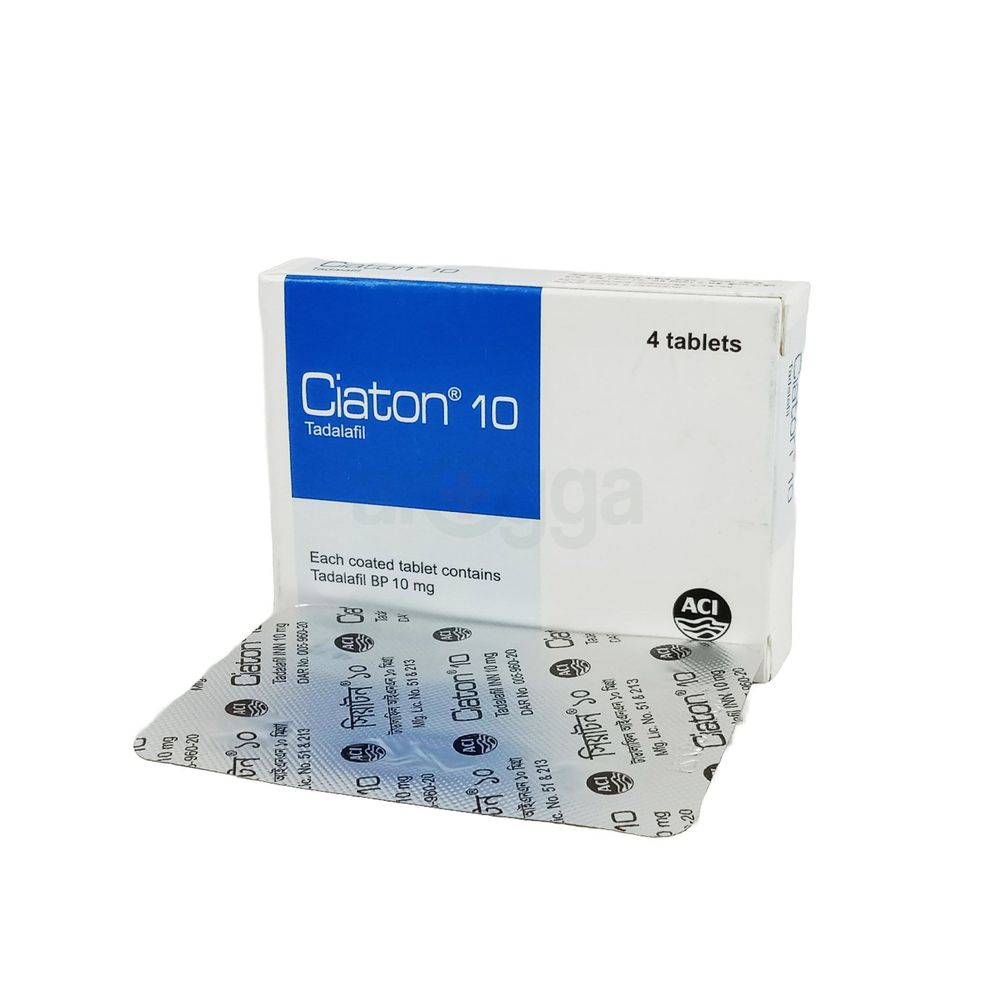 Ciaton 10mg Tablet - Arogga Online Pharmacy