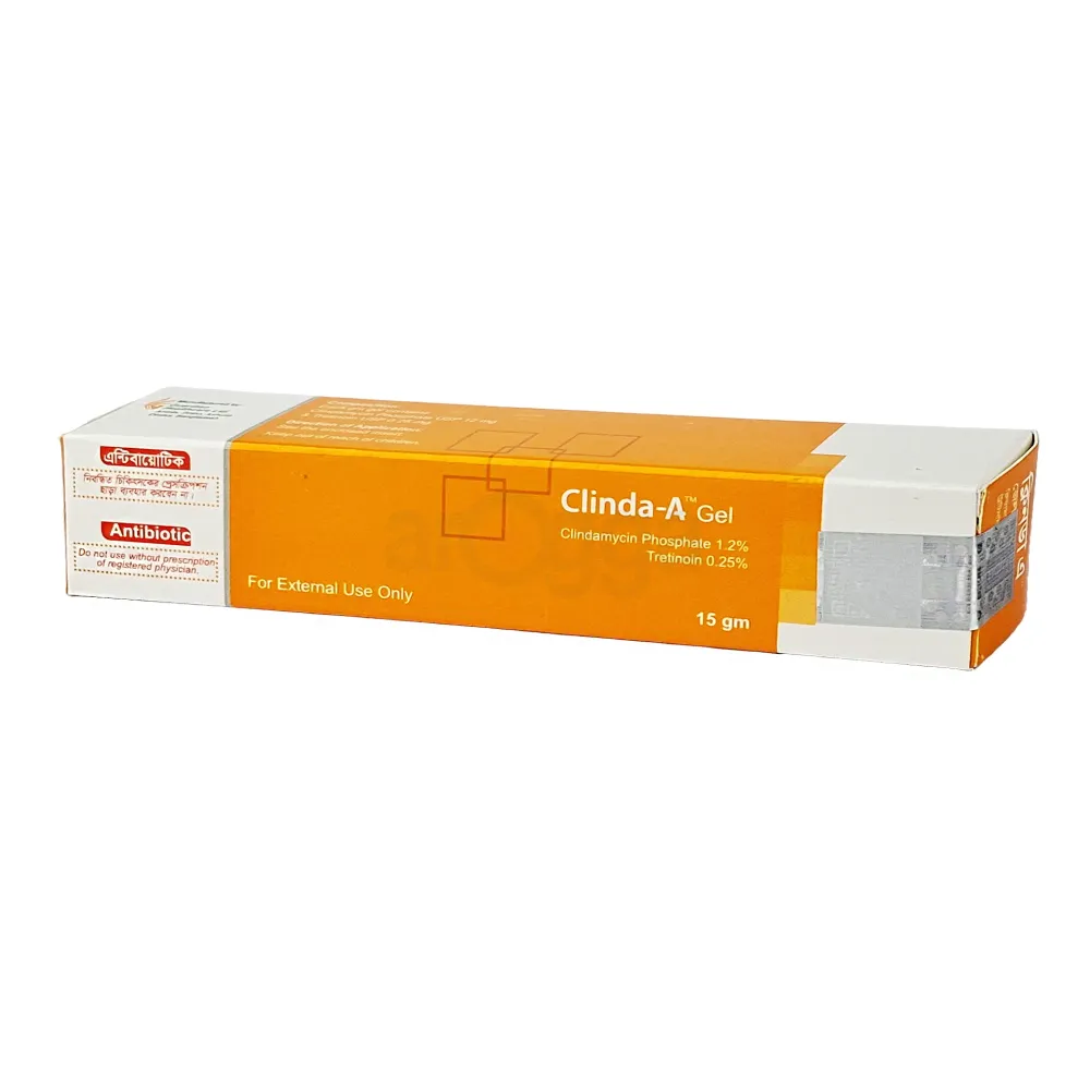 Clinda-A Gel 15gm Gel - Arogga Online Pharmacy