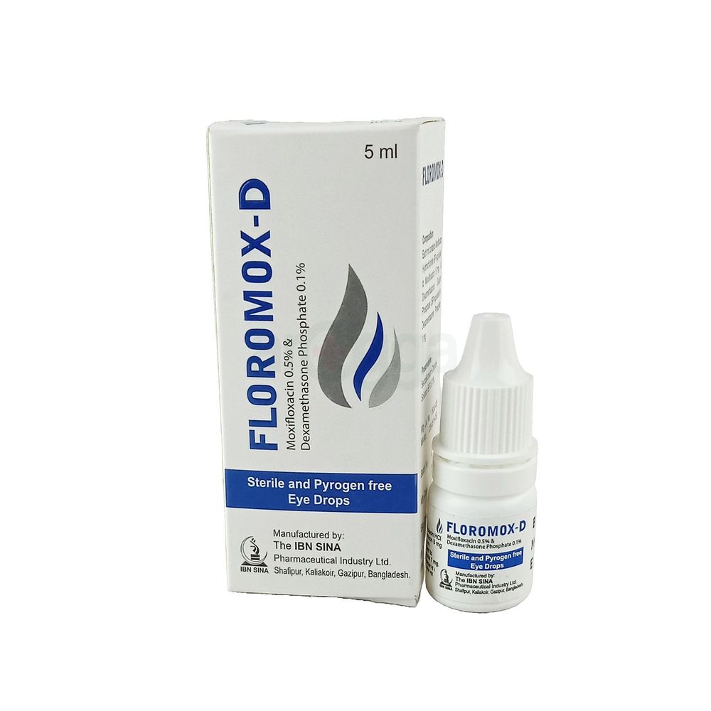 Floromox-D Eye Drop - Arogga Online Pharmacy