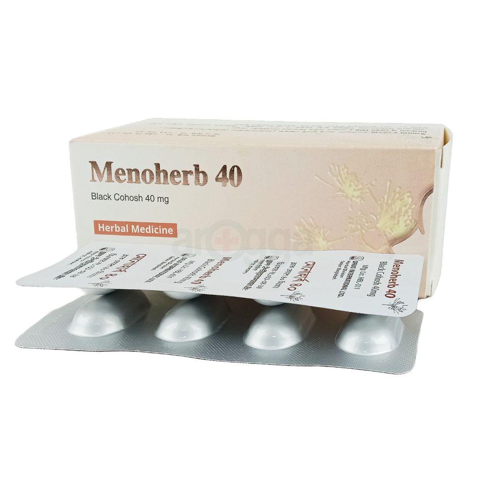 Menoherb 40mg Capsule - Arogga Online Pharmacy