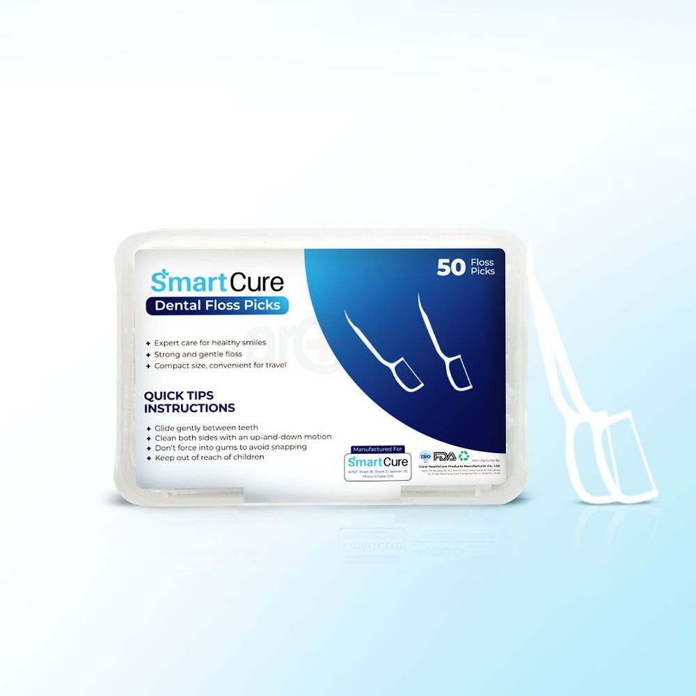 Dental Floss 50pcs price in Bangladesh | Arogga