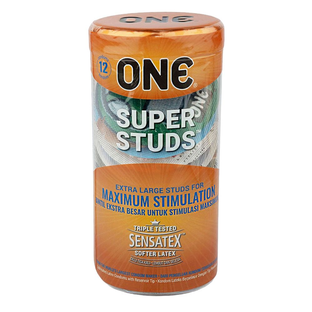 ONE Super Studs Extra Large Studs for Maximum Stimulation Condom ...