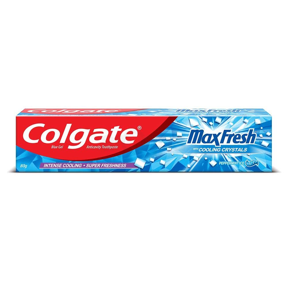 Colgate Max Fresh Blue Gel Toothpaste 80g - Arogga Beauty Store