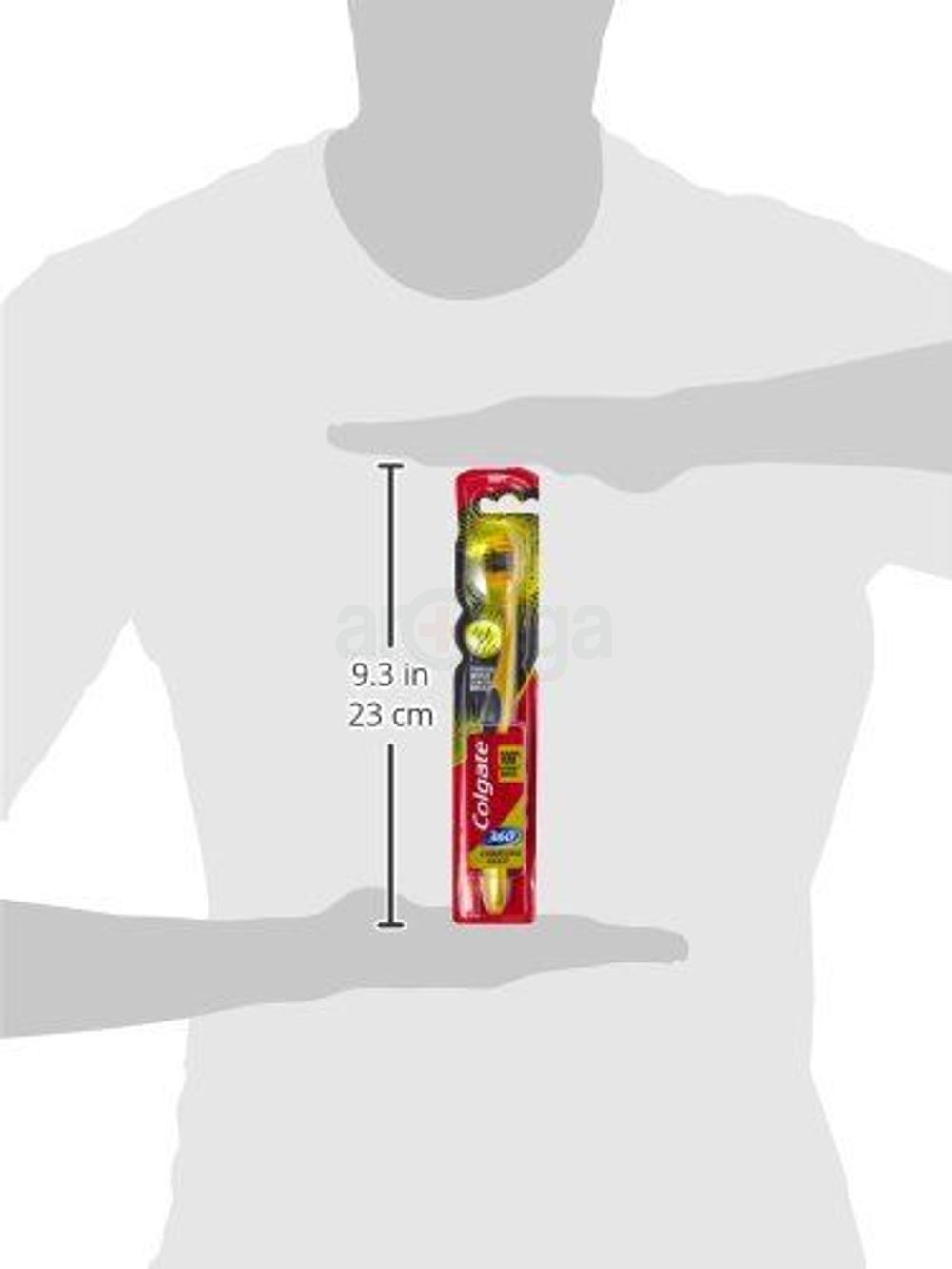 Colgate 360 Charcoal Gold Toothbrush - Arogga Beauty Store