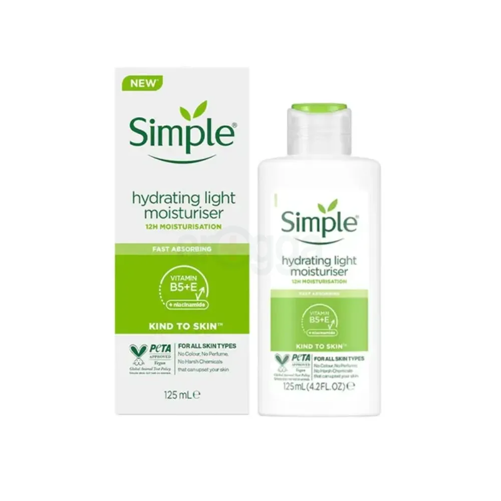 Simple Kind to Skin Hydrating Light Moisturiser 125ml Price | Arogga