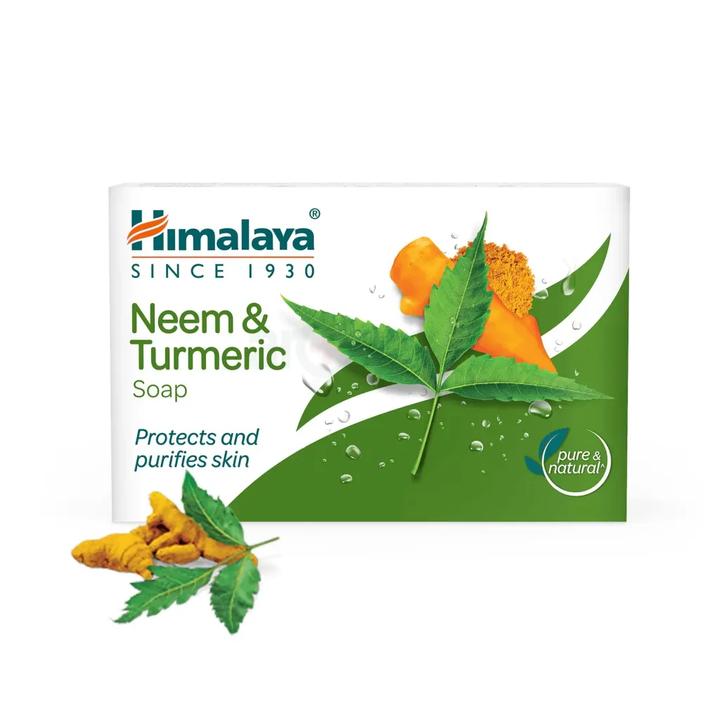 Himalaya Neem & Turmeric Soap 125g - Arogga Beauty Store