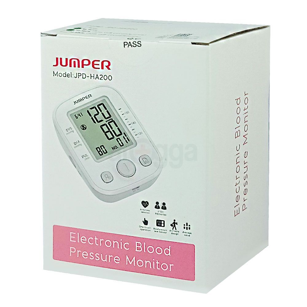 Digital Electronic Blood Pressure Monitor Machine Jumper JPD-HA200 ...