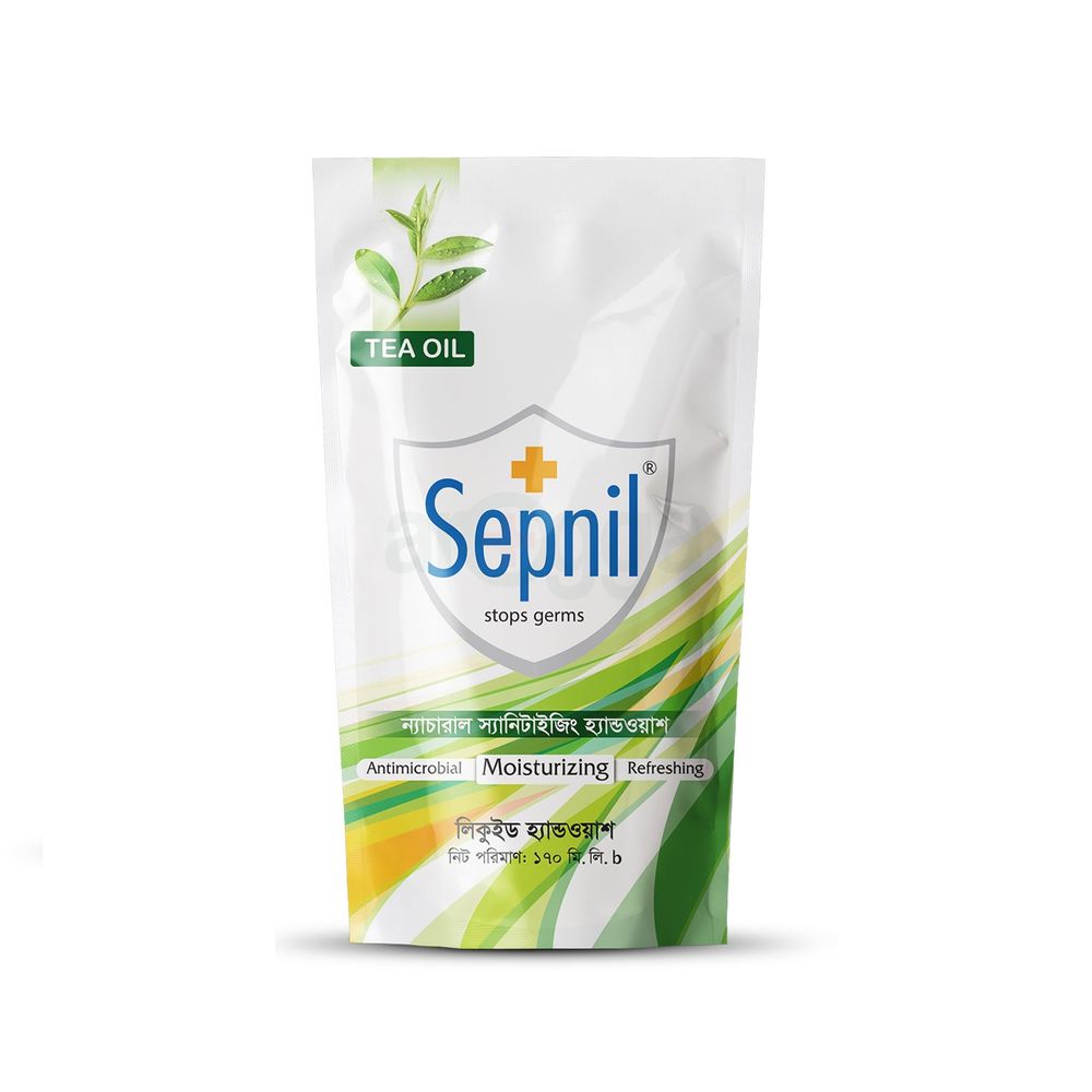 Sepnil Sanitizing Hand Wash (Tea Oil) Refill 170ml price in Bangladesh ...
