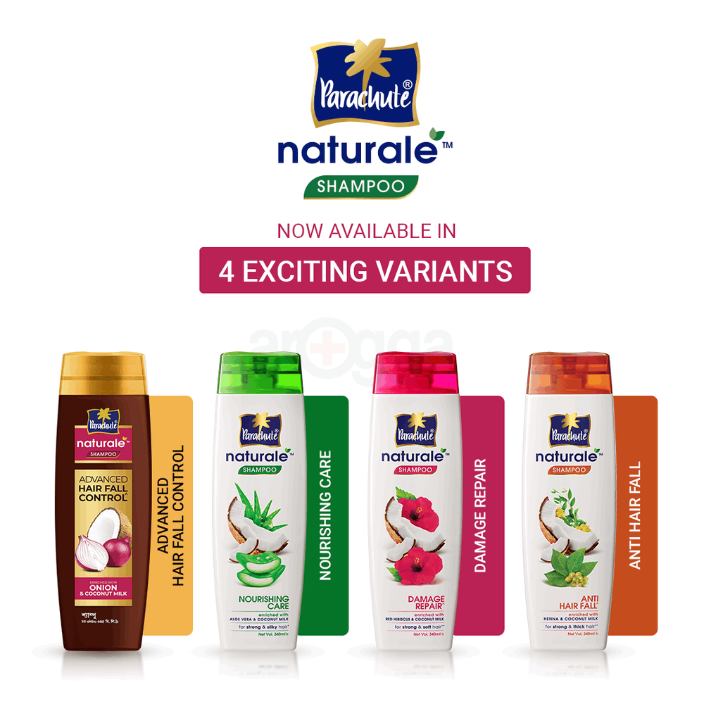 Parachute Naturale Advanced Hair Fall Control Onion Coconut Milk Shampoo 175ml Arogga Beauty Store