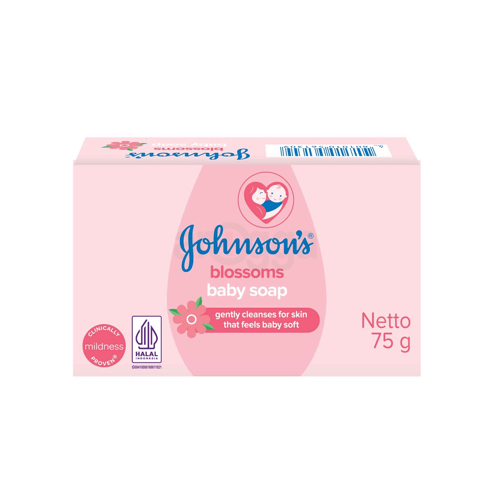 Johnson's Blossoms Baby Soap 75g Bar - Arogga Online Pharmacy