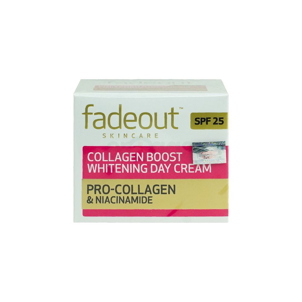Fade Out SPF 25 Collagen Boost Whitening Day Cream with Pro-Collagen ...