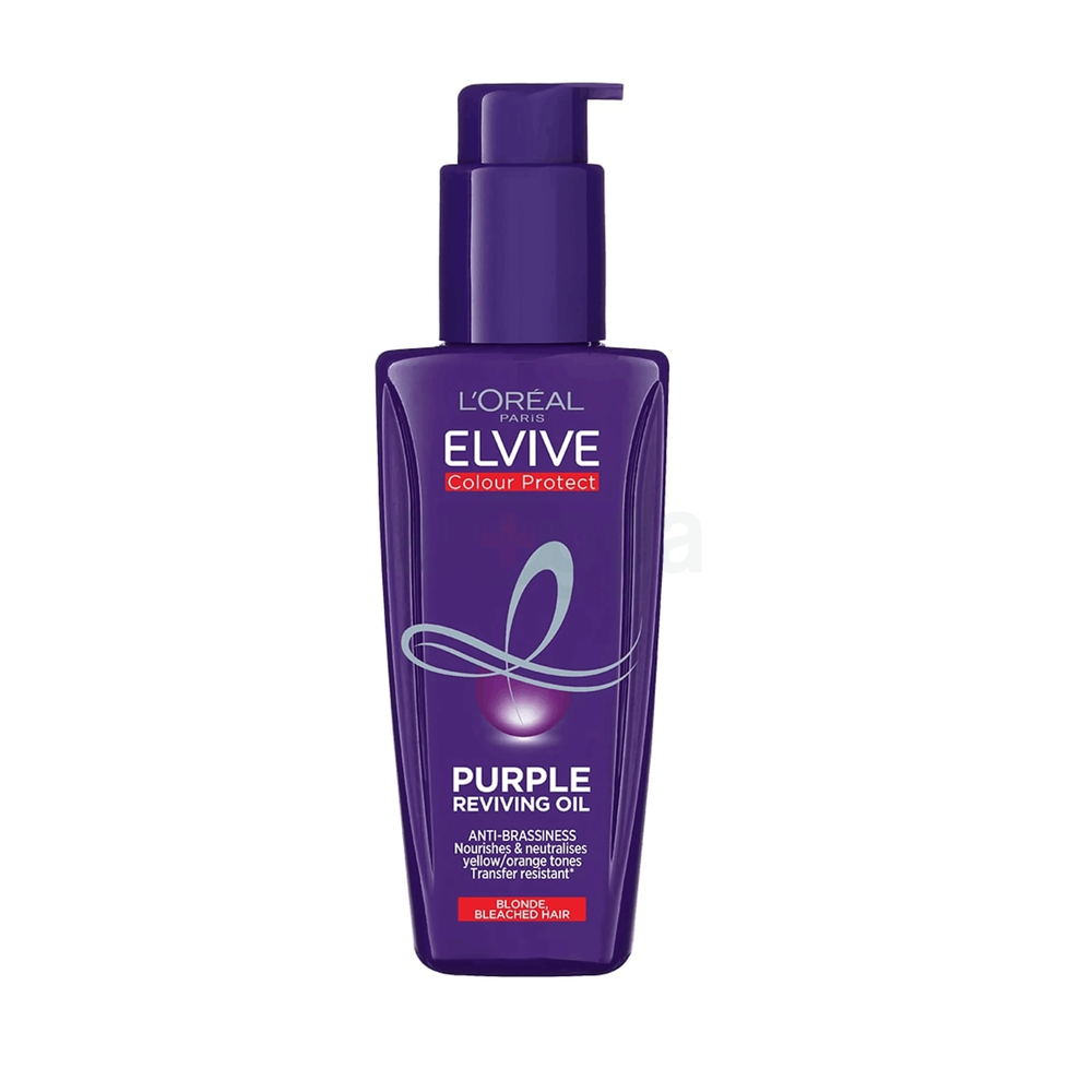 Loreal Paris Elvive Colour Protect Purple Reviving Oil for Blonde ...