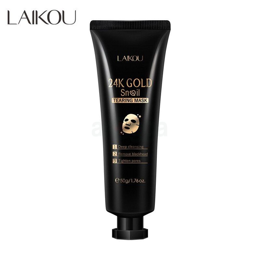 Laikou 24K Gold Snail Tearing Mask - Arogga Beauty Store