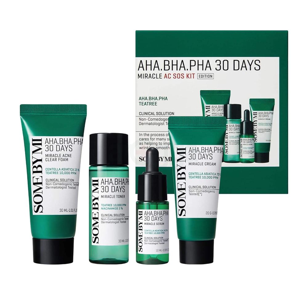Some By Mi AHA.BHA.PHA 30 Days Miracle AC SOS Kit Edition - Miracle ...
