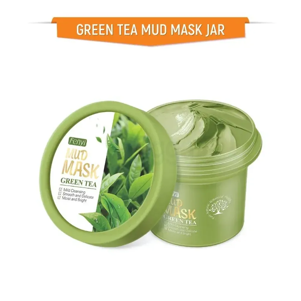 Fenyi Green Tea Mud Mask - Arogga Beauty Store