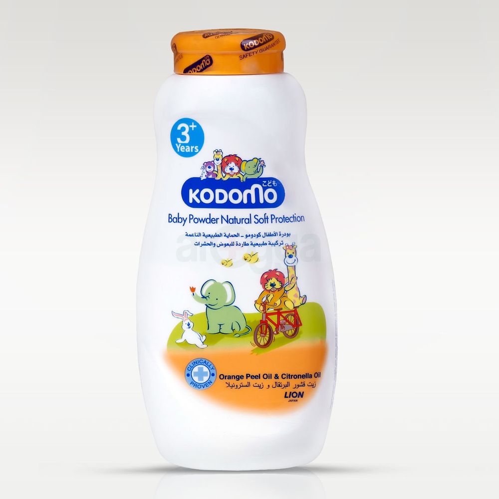Kodomo Natural Soft Protection Baby Powder for Sensitive Skin - Arogga Online Pharmacy