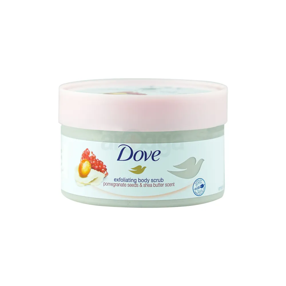 Dove Exfoliating Body Scrub with Pomegranate Seeds & Shea Butter Scent ...