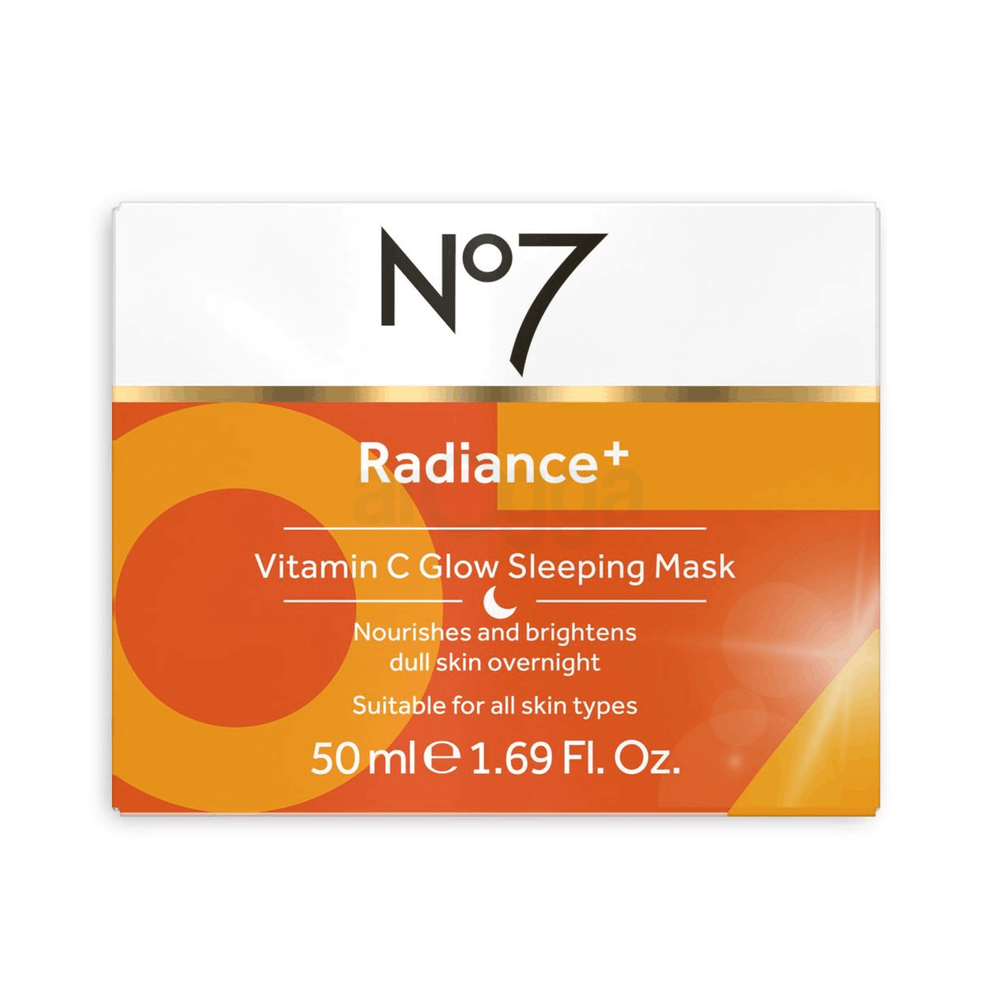 No7 Radiance+ Vitamin C Glow Sleeping Mask by The Boots - Arogga Beauty ...