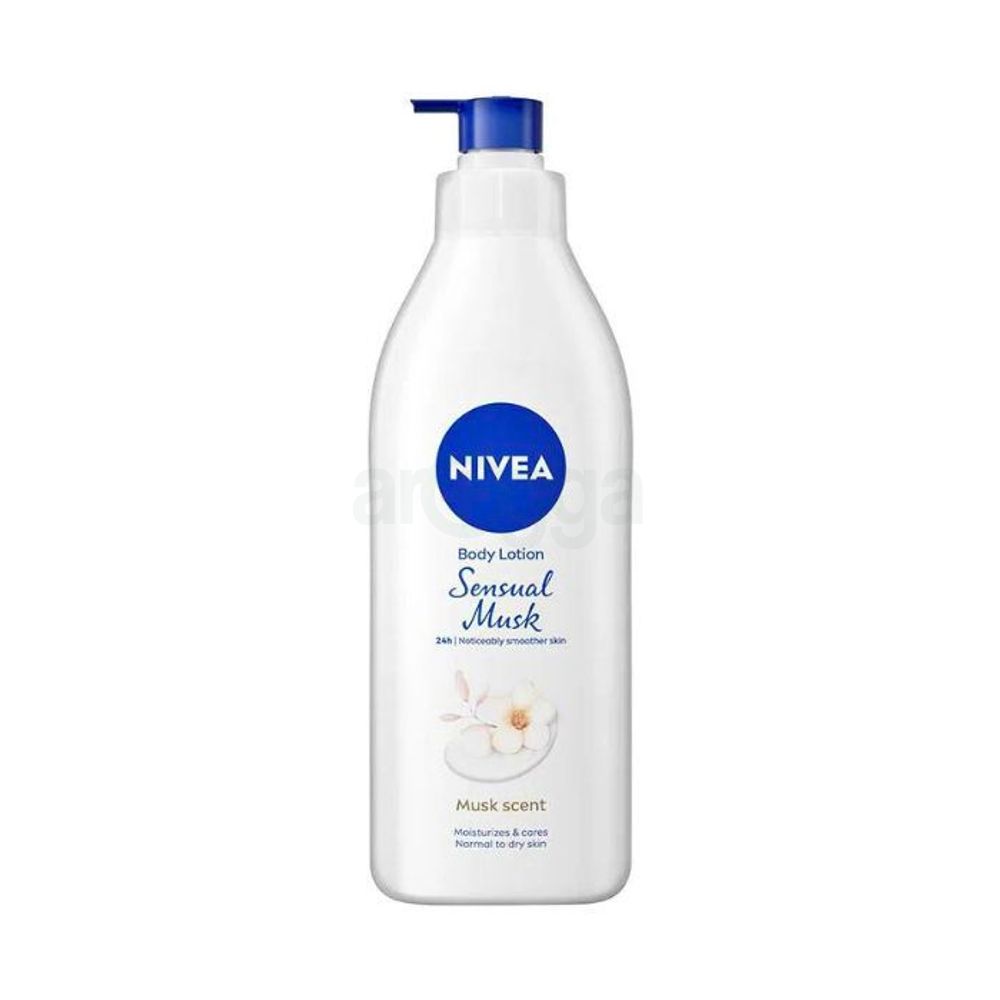 Nivea Sensual Musk Body Lotion for Normal to Dry Skin (Made in Spain ...