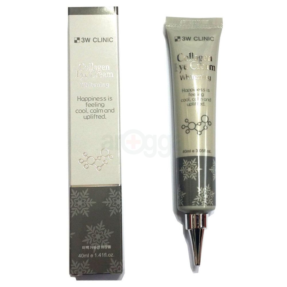 3W Clinic Collagen Whitening Eye Cream - Arogga Beauty Store