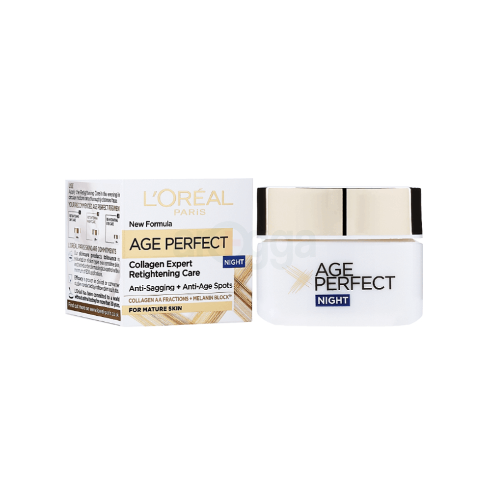 Loreal Paris Age Perfect Collagen Expert Retightening Care Night Cream ...