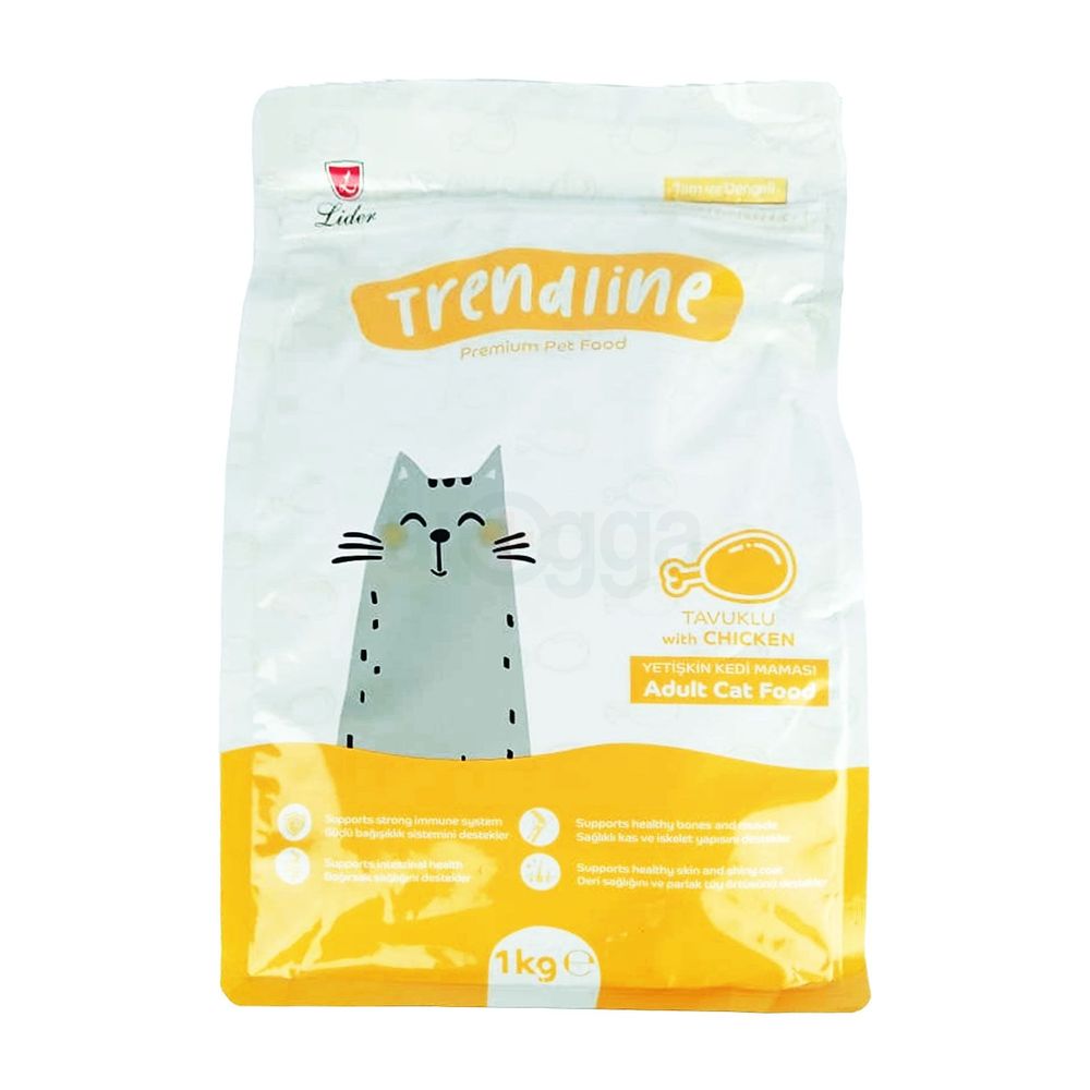 Trendline Adult Cat Dry Food Chicken 1kg - Arogga Online Pharmacy