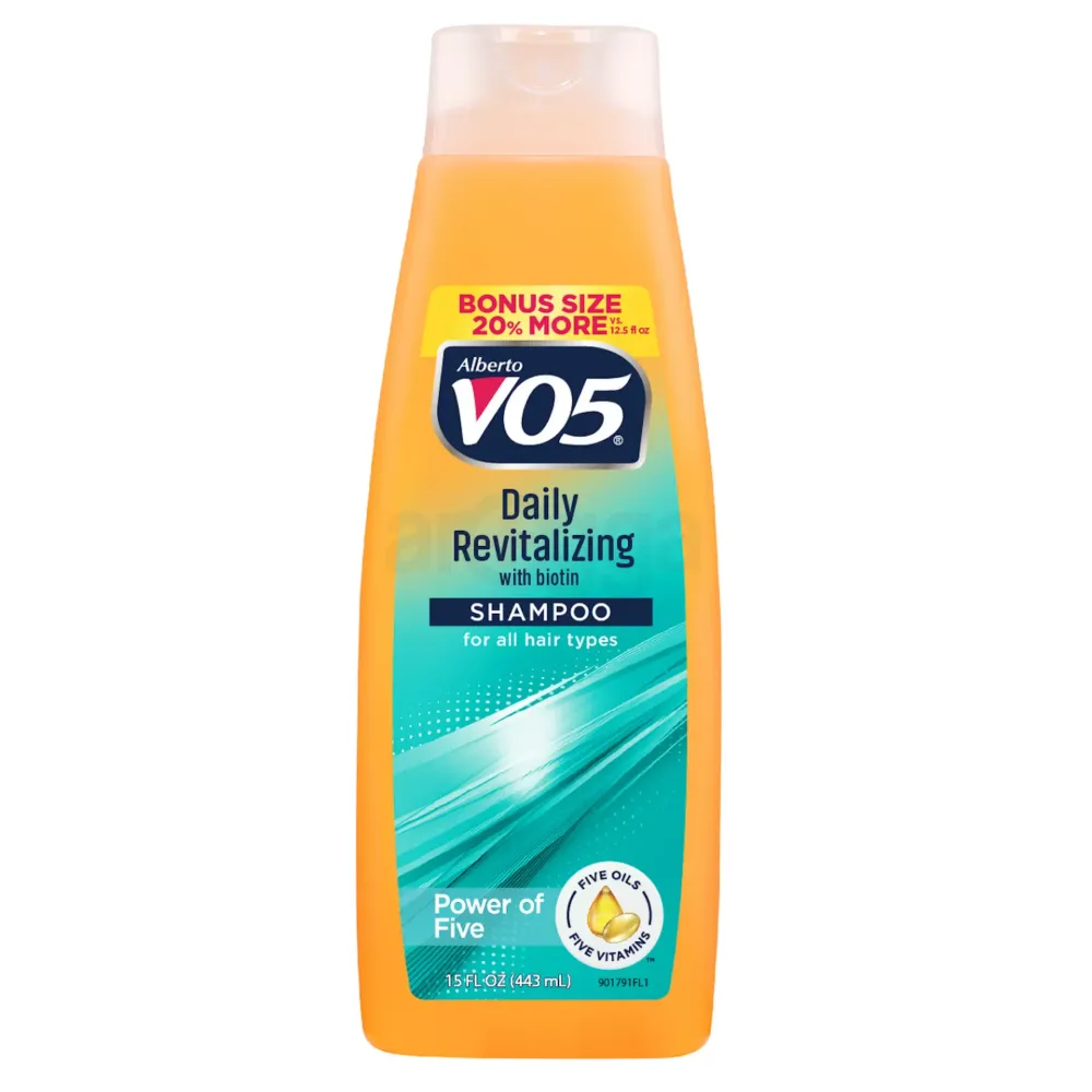 Alberto V05 Daily Revitalizing Shampoo with Biotin for All Hair Types ...
