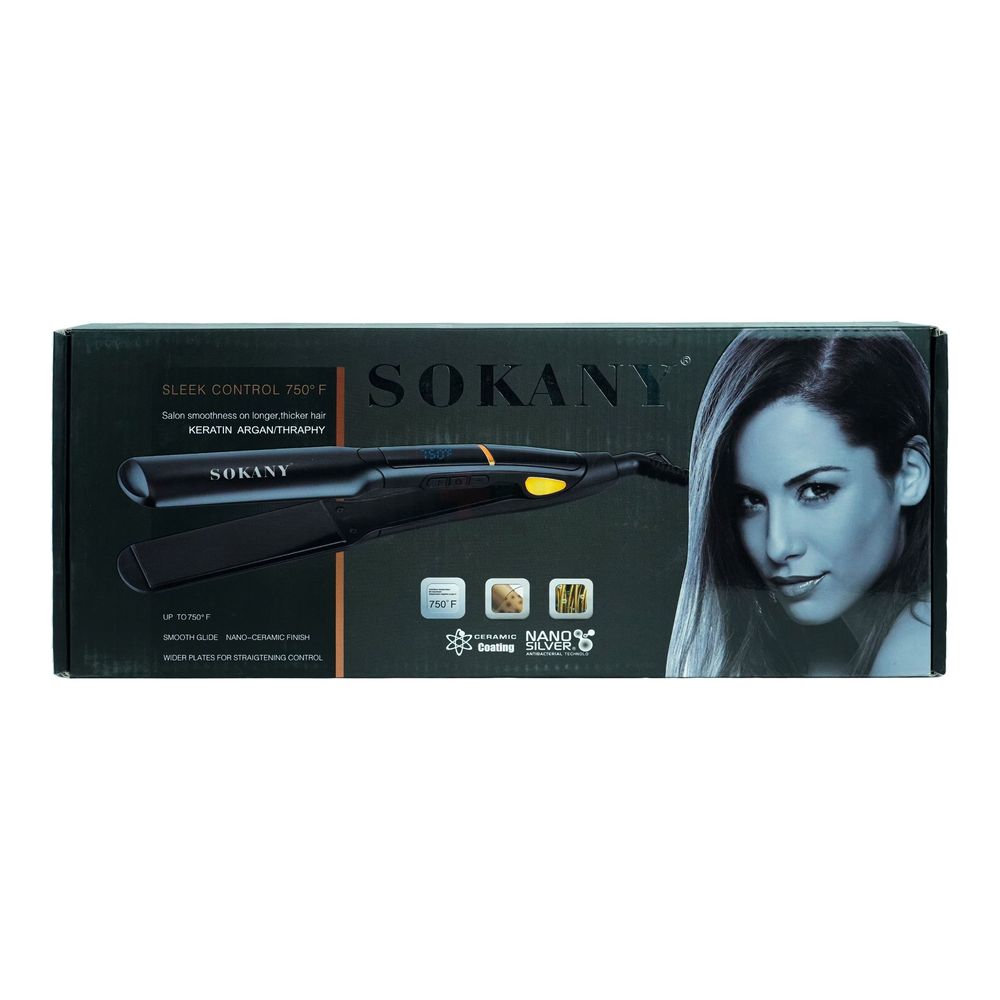 Sokany HS-030 Professional Hair Straightener for Women - 45W - Arogga Beauty Store